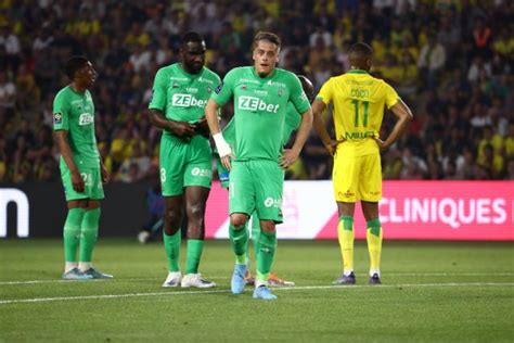 Saint Étienne En Ordre De Bataille Avant Les Barrages Contre Auxerre