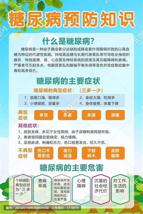糖尿病医疗卫生业展板宣传展板模板设计模板汇图网
