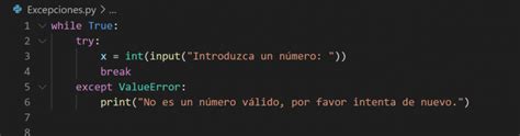 Errores Y Excepciones En Python