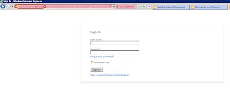 Configuring Alternate Access Mappings And Iis Host Headers Excm Doc