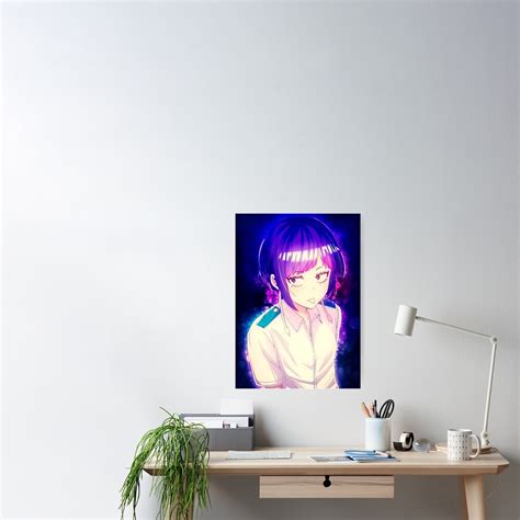Kyoka Jiro Earphone Jack My Hero Academia Fanart Anime Waifu Poster