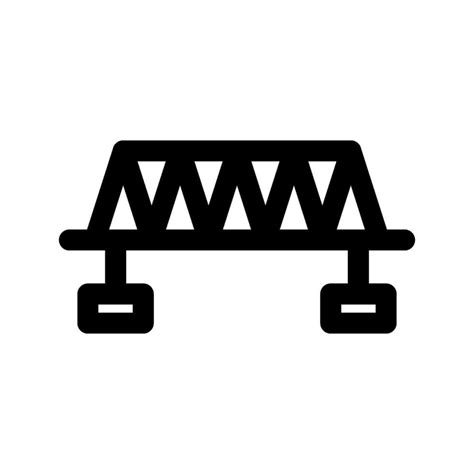 Bridge Icon Vector Symbol Design Illustration 26632228 Vector Art At