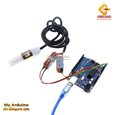 สอนใช้งาน Arduino Sht20 เซ็นเซอร์วัดอุณหภูมิและความชื้นกันน้ำ ในดินและอากาศ ขาย Arduino