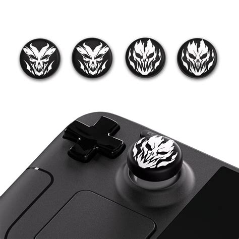 Playvital Thumb Grip Caps For Steam Deck Silicone Thumbsticks Grips J
