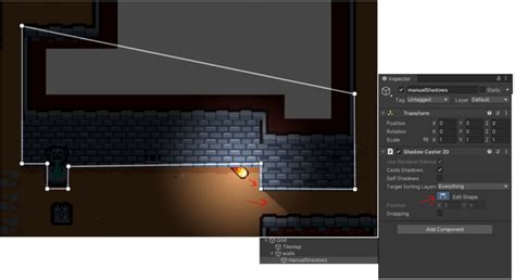 Tilemap Not Showing Shadows Runity2d