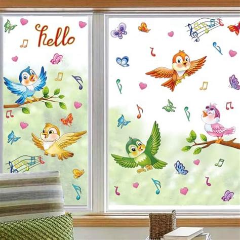 Anti Collision Window Bird Stickers Decals Glass Door