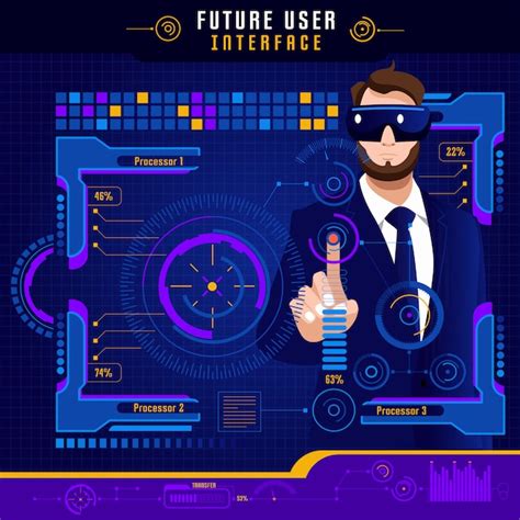 Free Vector Abstract Future User Interface