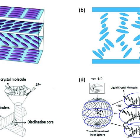 The Arrangements Of Lc Molecules In A Planar Texture State Clc B