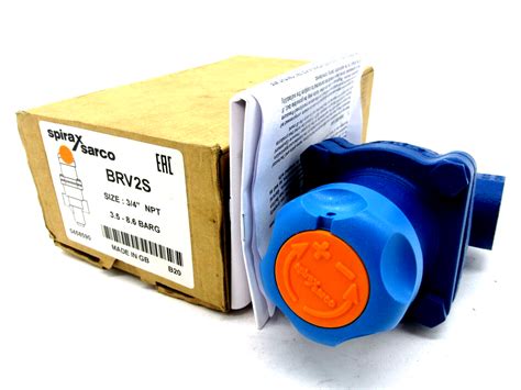 New Spirax Sarco Brv2s 34 Pressure Regulator Sb Industrial Supply Inc