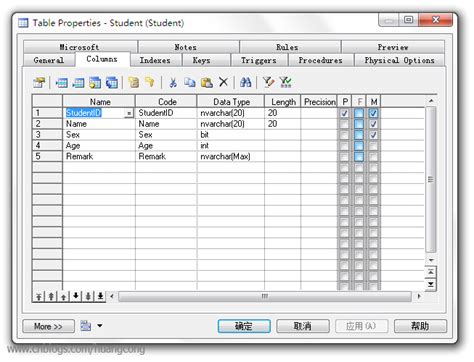 powerdesigner创建物理数据模型（pdm） pdm如何新建表结构 csdn博客