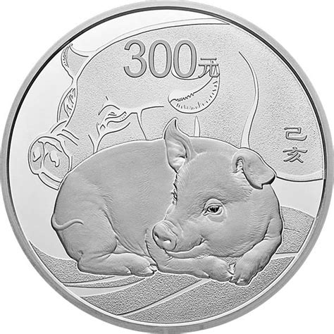 2019年己亥（猪）1公斤圆形银质纪念币2019年猪猪生肖生肖猪猪金银2019年己亥（猪）1公斤圆形银质纪念币 中邮网
