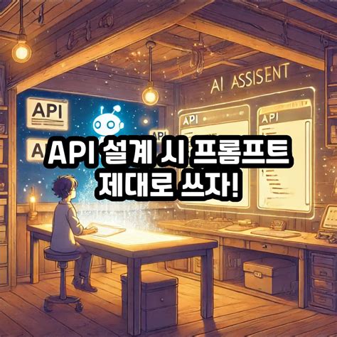 Ai에게 Api 설계를 맡길 때 프롬프트로 제대로 묻는 법