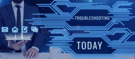 Sign Displaying Troubleshooting Business Overview An Act Of