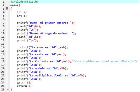 Programaci N En C