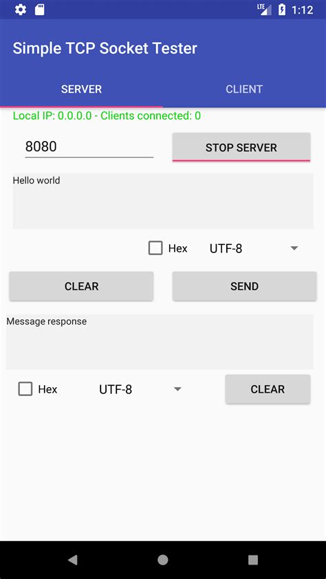 Android 용 Simple Tcp Socket Tester Apk 다운로드