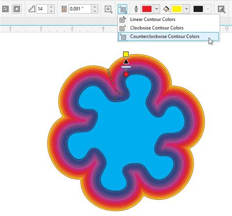Using The Contour Tool In Coreldraw Corel Discovery Center