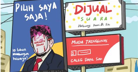 Senyum Caleg Kegembiraan Kita Semua