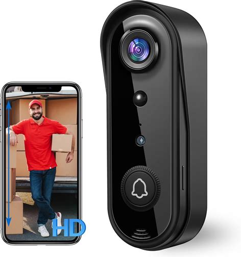 2k Video Doorbell Camera Wireless With Full Body View And Ai