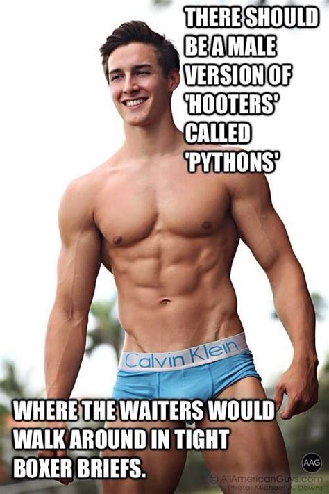 Pythons You Can Do Anything Waiter Boxer Briefs Handsome Men Hot