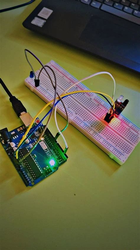 Shashank H On Linkedin One Of The Arduino Projects Has Done Is Testing An Infrared Sensor When…