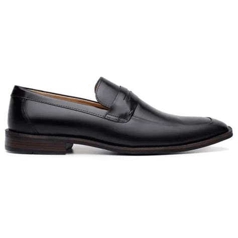 Sapato Social masculino Loafer CNS Preto CNS Calçados