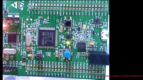 Blink An Led Using Bsrr Of Stm32 With Keil Youtube
