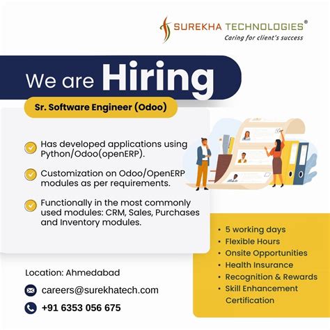 Hiringnow Wearehiring Odoodevelopers Seniorodoodevelopers