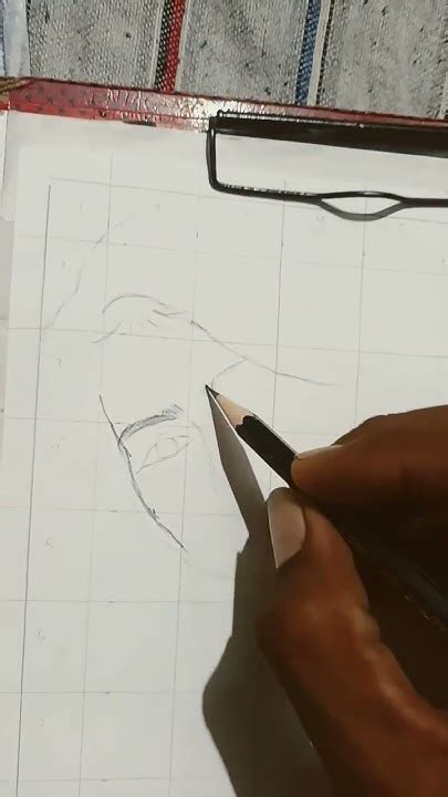 grid method using drawing sketch art creativeart satisfying shorts