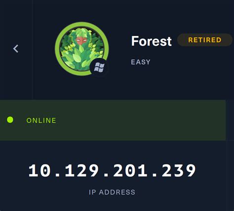 Hack The Box — Forest — Without Metasploit Tjnulls List For Oscp By Daniyal Ahmed Medium