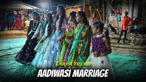Aadiwasi Girls New Trending Tarpa Ak Aadivasi Village Youtube