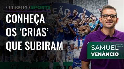 Samuel Venâncio seis jogadores da base do Cruzeiro integrados ao