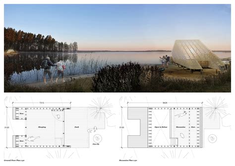Architecture Project Translucent Polycarbonate And Timber Pavilions For Sustainable Trekking