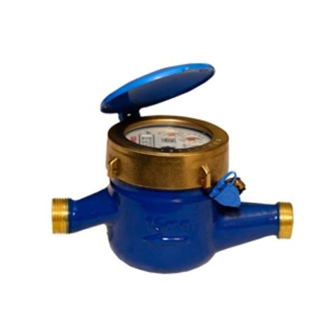 Federal Analog Fedrel Make Multi Jet Water Meter Brass Cover For