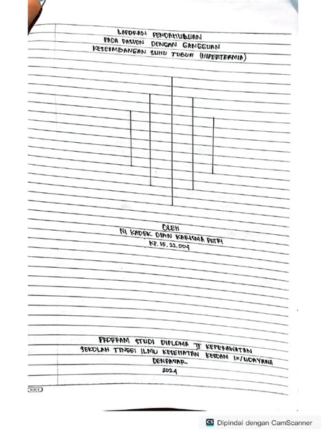 Lpandaskep Hipertermia Dian Karisma Pdf