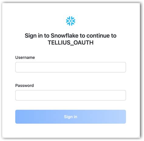 OAuth Support For Snowflake Welcome To Tellius Documentation Help Guide
