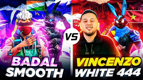 Badalsmooth And Vincenzo White444 😱 4vs4 Nonstopgaming Youtube