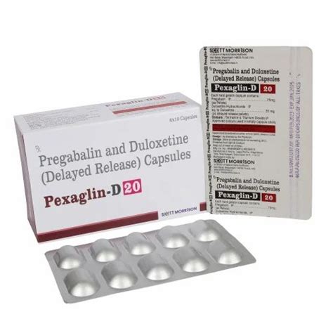 Pregabalin And Duloxetine Capsuls At Box Pcd Pharma Franchise In Bhawanigarh ID