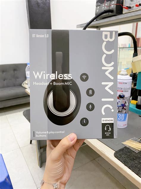 Tai nghe Bluetooth chụp đầu BOOMMIC SY BTM200