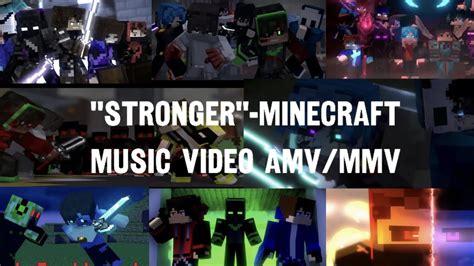 Stronger Minecraft Music Video Amvmmv By Karimedit Youtube