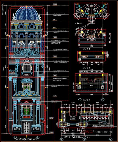 118classical Architectural Details Blocks Free Download