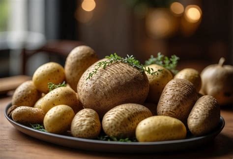 Potato Based Food Sculptures The Kitchen Community