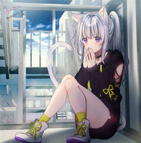 Happy Catgirl Original Kemonomimi