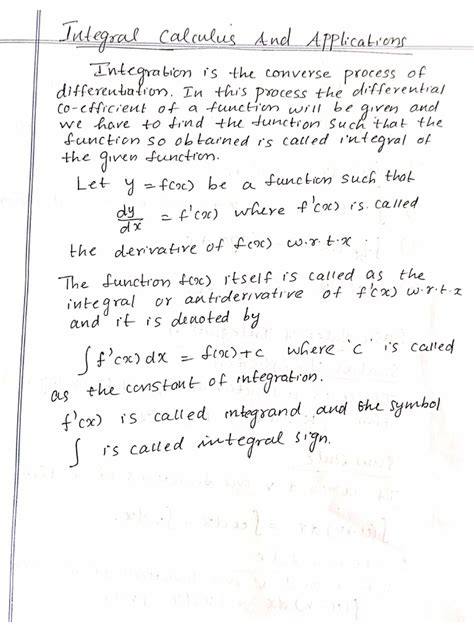 Integrationmaths Pdf