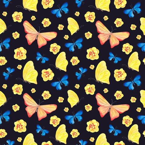 42 000 Seamless Butterfly Pattern Pictures