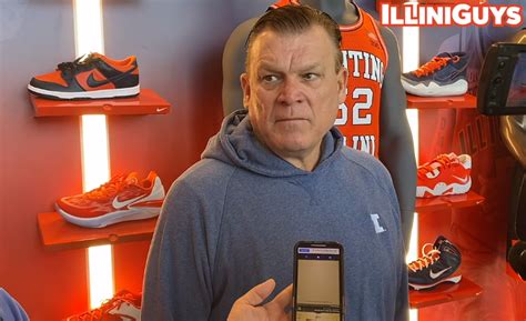 Watch Illini Coach Brad Underwood Previews Penn State Road Game