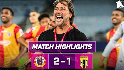 Match Highlights East Bengal Fc 2 1 Hyderabad Fc Mw 2 Isl 2023 24