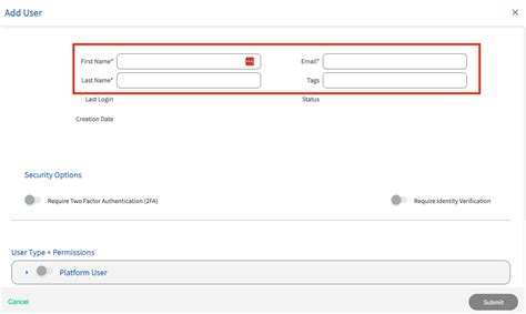 Adding A User Team Member