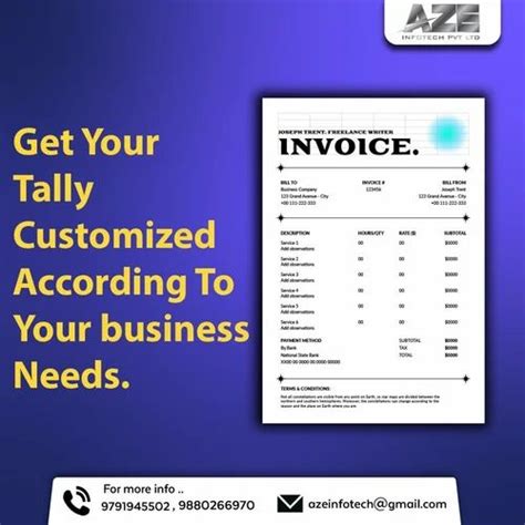 Tally Invoice Customization Silver Single User At Rs 1499 In Bengaluru