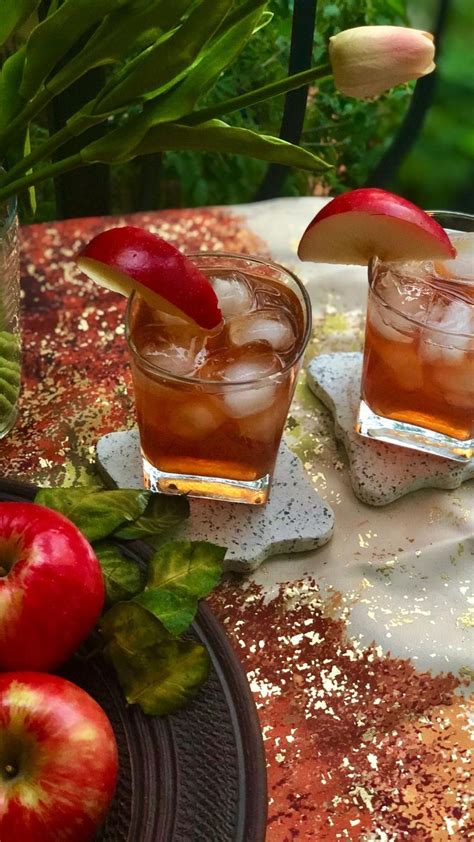 Maple Rum Apple Cider Cocktail Recipe