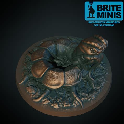 Brite Minis Giant Centipede Miniatures For DnD Warhammer